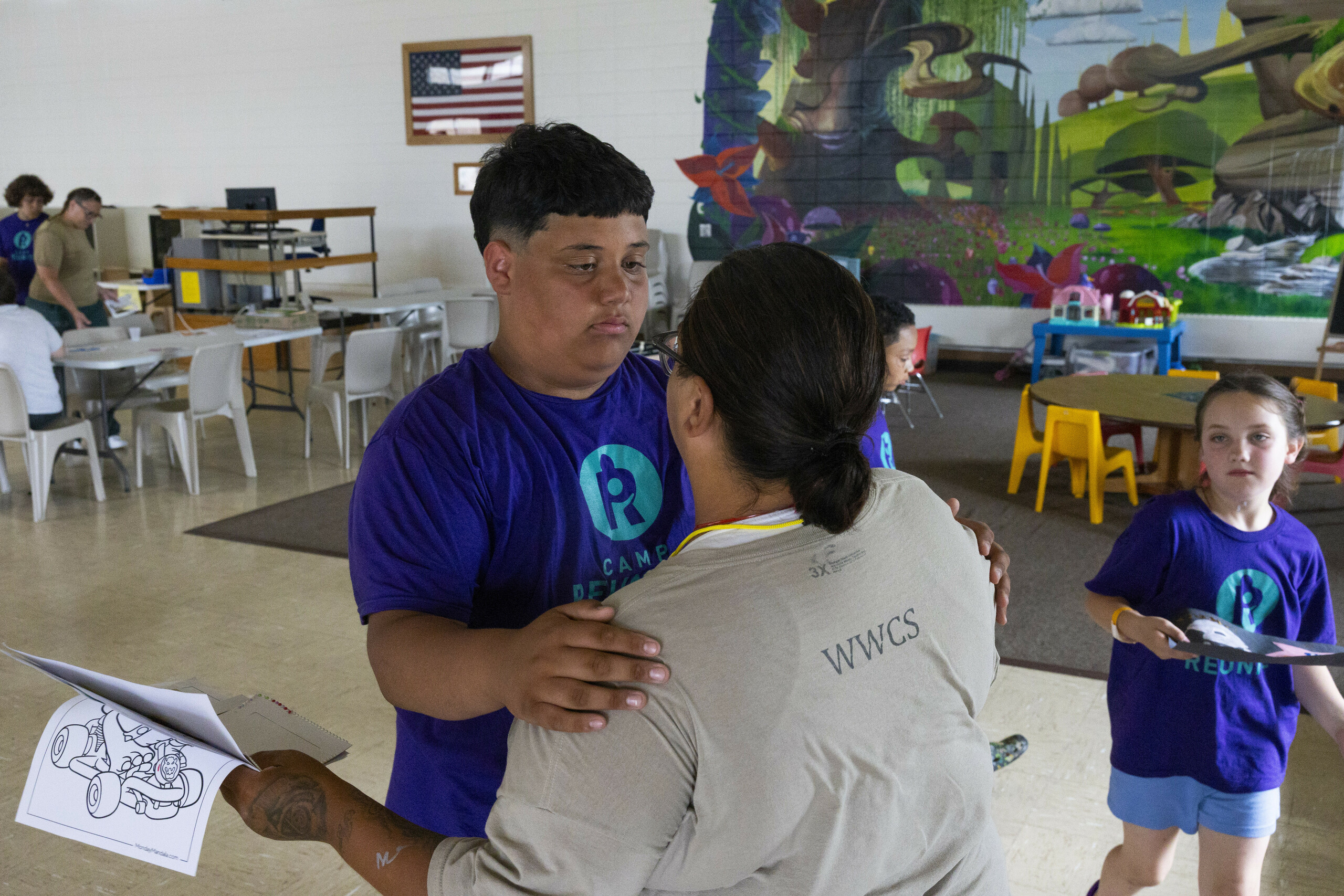 ‘I did drop a tear’: Camp Reunite helps kids connect with their ...