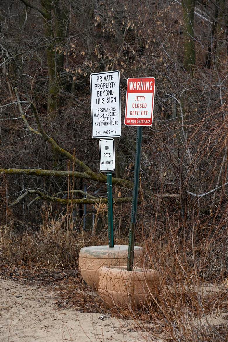 Public property. No trespassing? Man hopes his $313 ticket will reshape ...